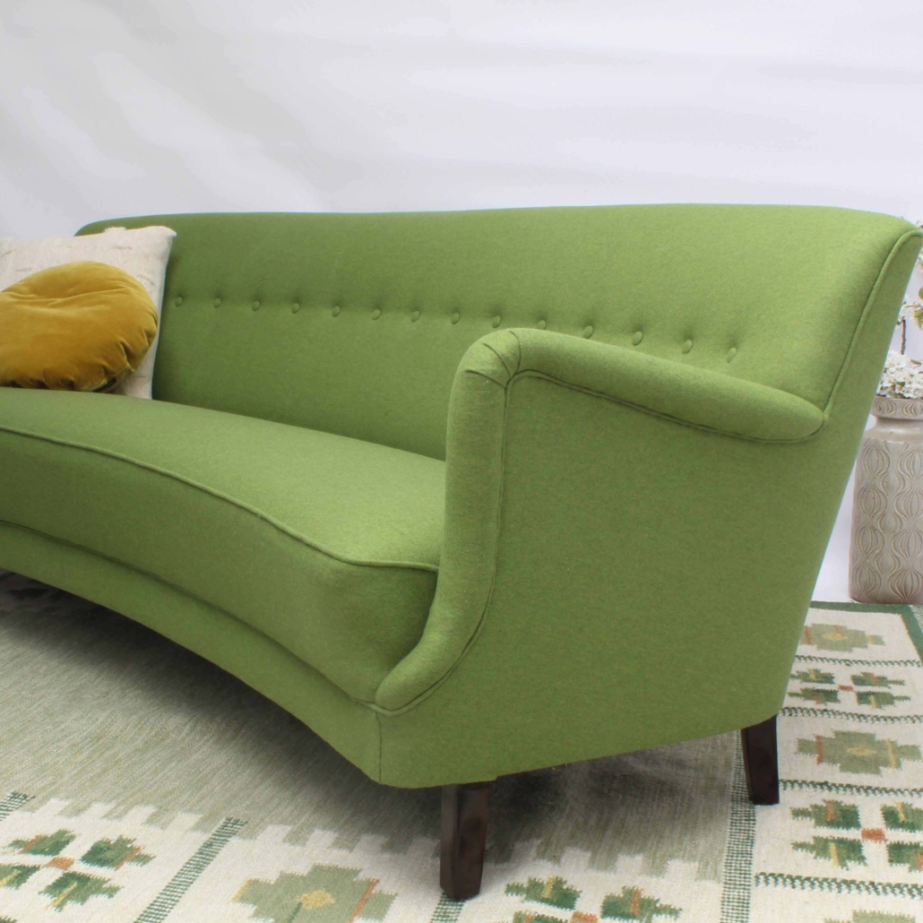 Frida - Early Midcentury Three Seater Sofa - Stedsans